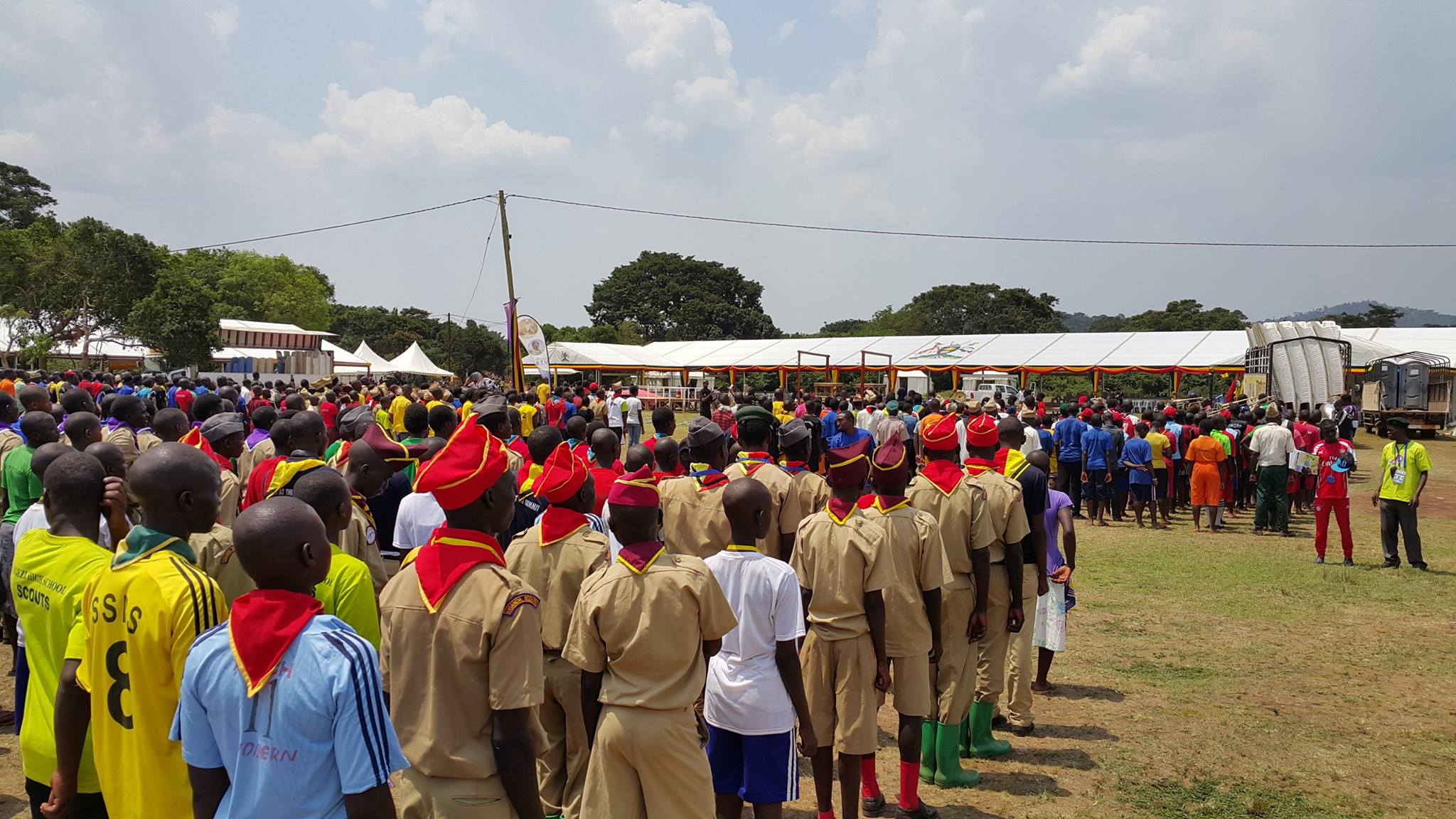 Les scouts ougandais fêtent leurs 100 ans — LaToileScoute