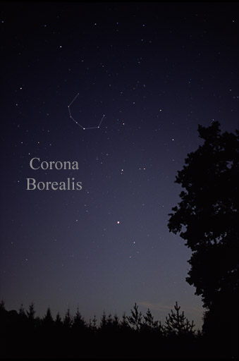 Constellations du Bouvier, de la Couronne boréale et d'Hercule ...