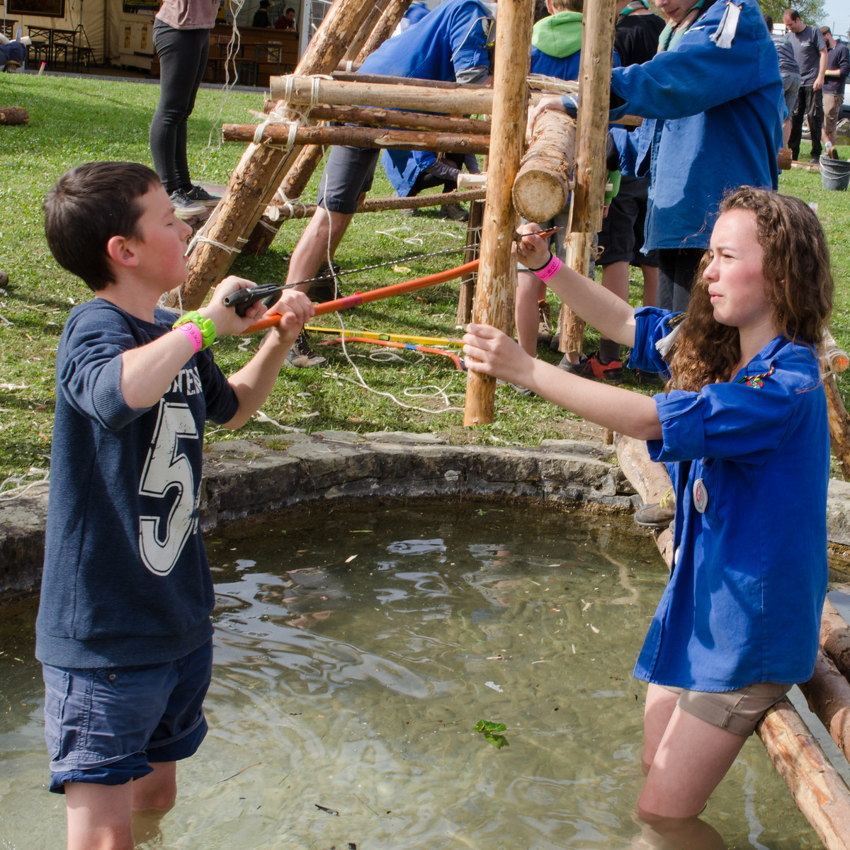 Techniques d'installation — LaToileScoute