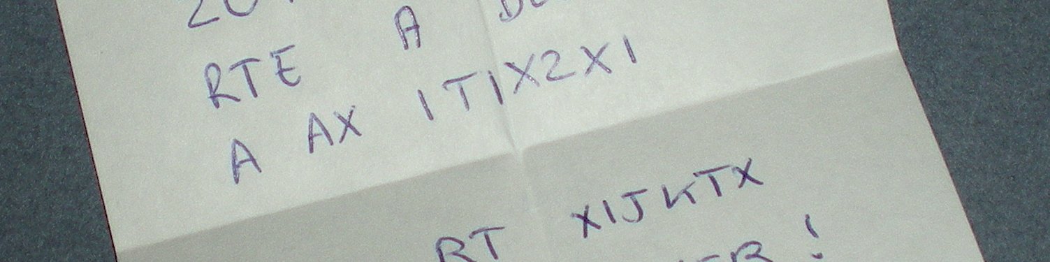 Codes secrets — LaToileScoute