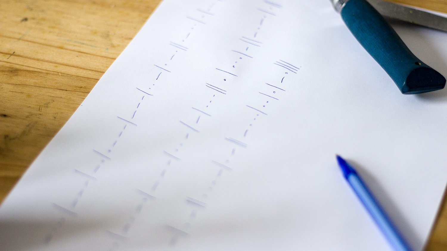 Code Morse — LaToileScoute