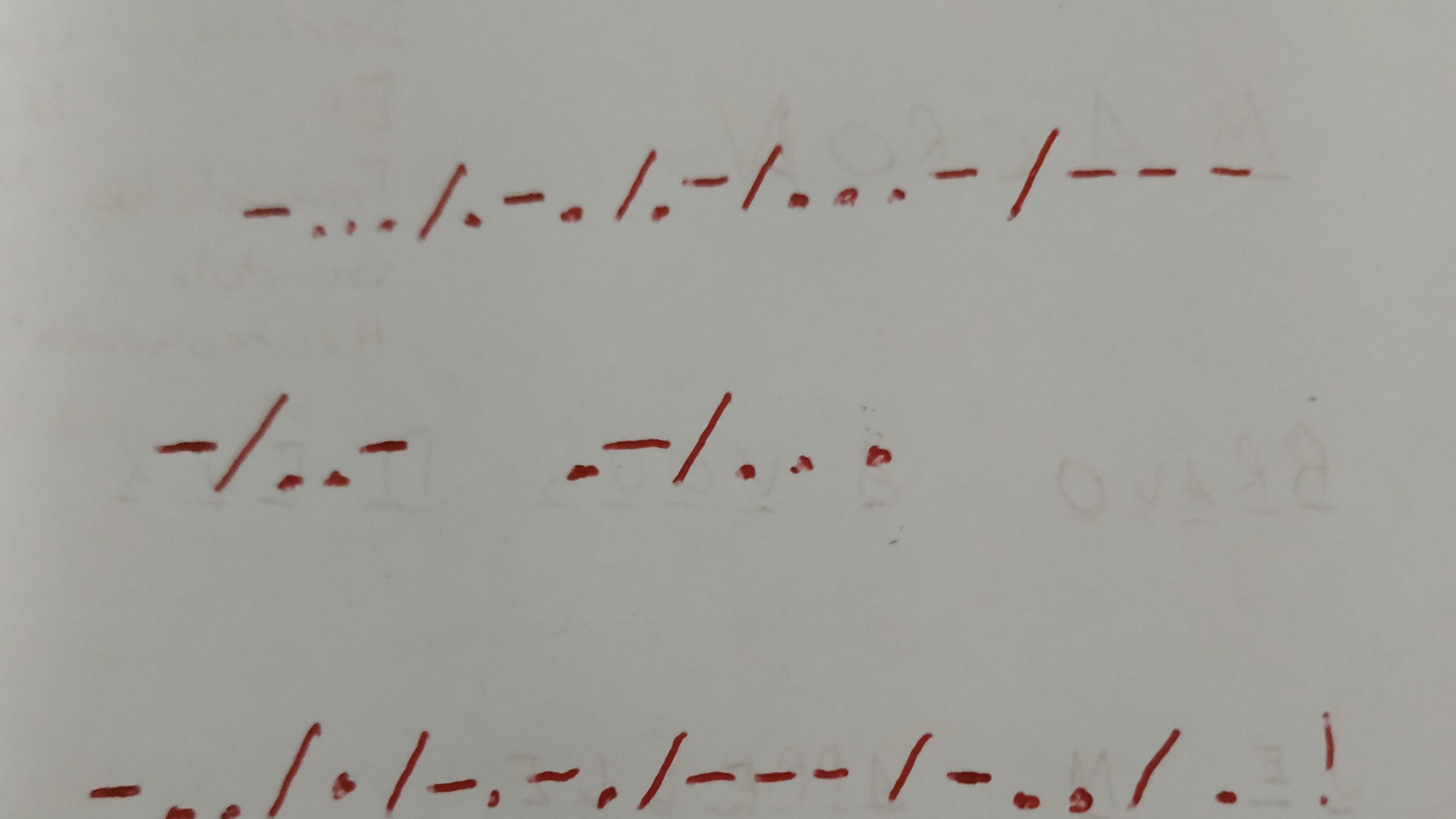 Apprends le morse — LaToileScoute